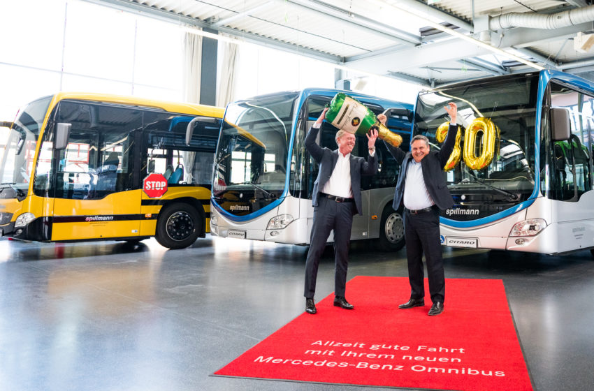 Sechs neue „Motto-Busse“ für Spillmann – Busmagazin