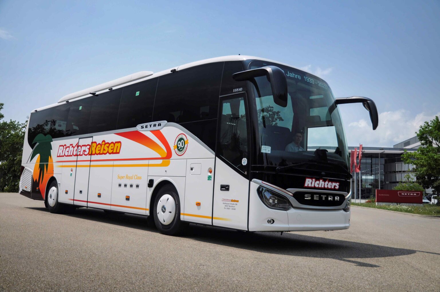 Jubiläum mit einem neuen Setra – Busmagazin